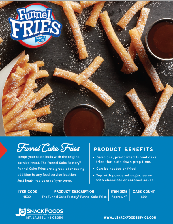 The Funnel Cake Factory® - J&J Snack Foods Corp.