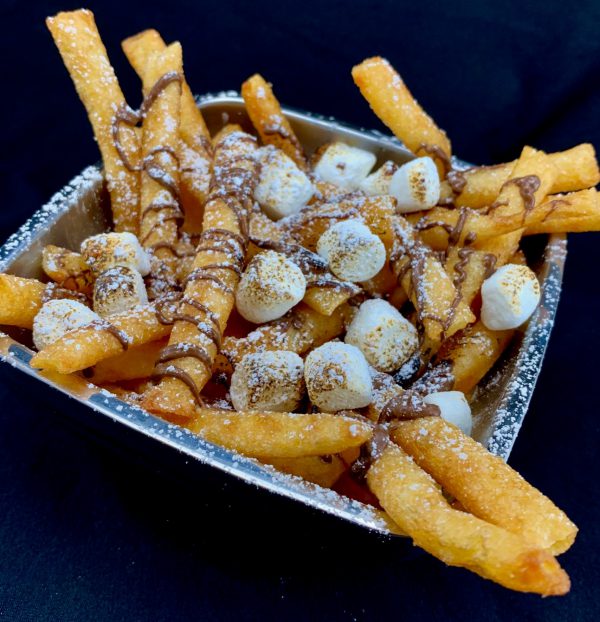 Chocolate Funnel Fry Poutine - J&J Snack Foods Corp.